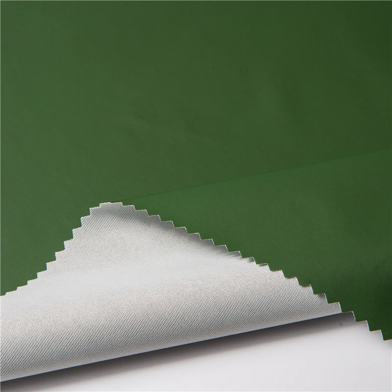 Skillful Manufacture Green Pu Synthetic Leather For Raincoat - Buy ...