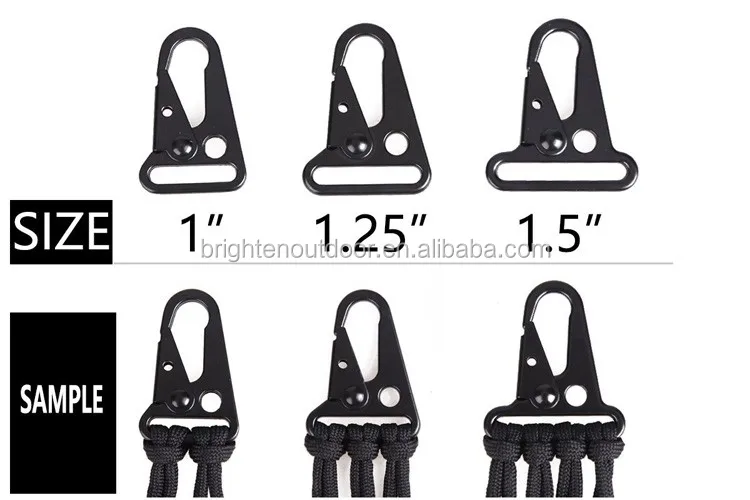 Hk Style 1.5" Enlarged Spring Snap Hook For Strap Attachment - Buy Hk ...