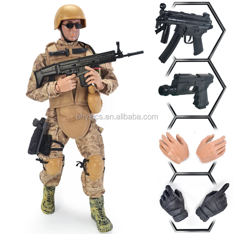 12'' American Soldiers Special Forces Action Figures Set