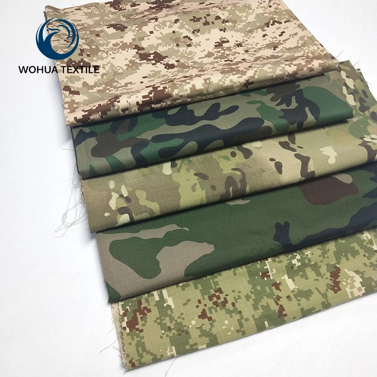 Wholesale 65% Polyester 35% Cotton Blend Woven Army Print Camouflage ...