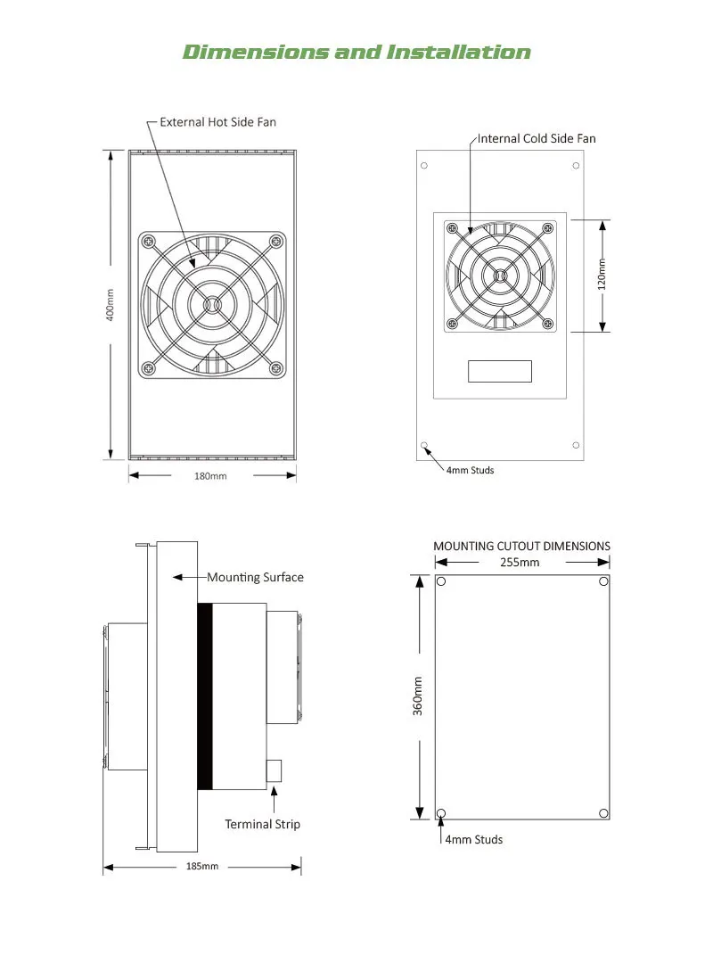 Thermoelectric Cooler with Peltier Modules - Efficient Cooling