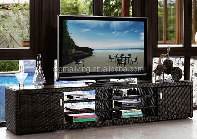 Top Sale Factory Direct Cheap Wicker Rattan Outdoor Patio Garden Tv ...