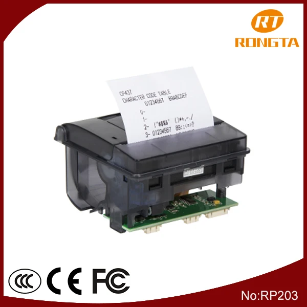 2 Inch Thermal Panel Parking Lot Ticket Printer Machine