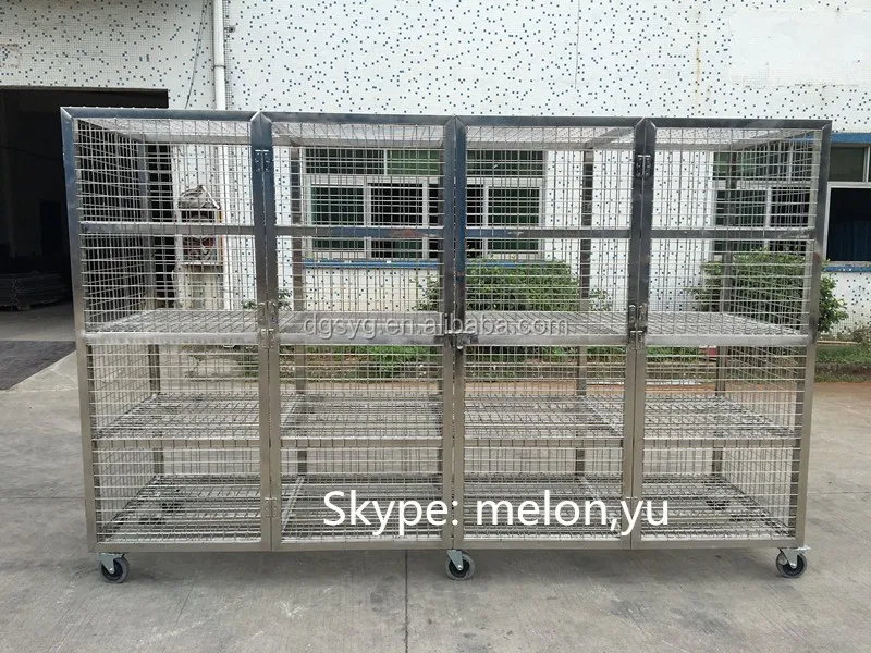 Custom Mobile Large Stainless Steel Security Cage - Buy Custom Mobile ...