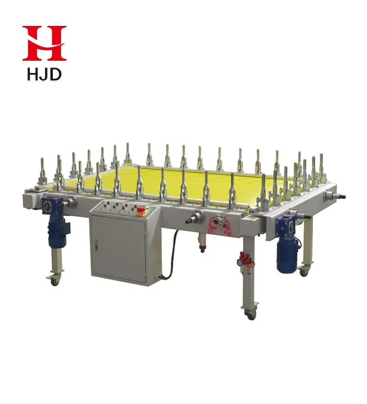 Chain Wheel Screen Stretching Machine - Buy Stretching Machine,Silk ...