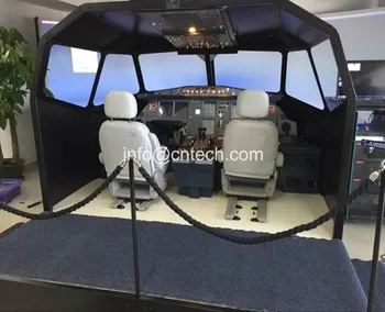 Airbus A320 Flight Simulator Cockpit Shell And Base With Wheels - Buy ...