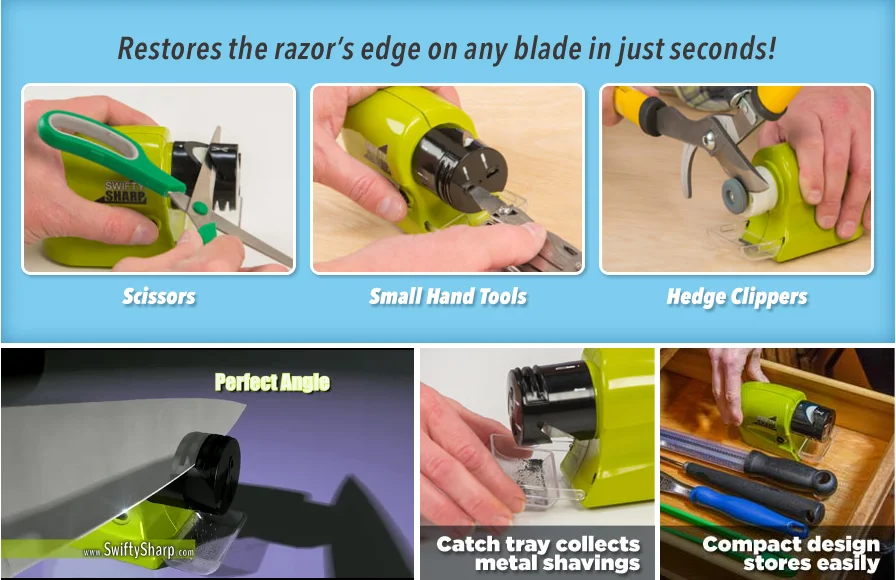 Buy swifty automatic knife sharpener Online @ ₹425 from ShopClues