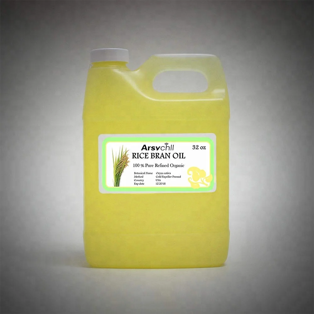 Effective Moisturize Rice Bran Oil Cold Pressed Organic Natural From ...