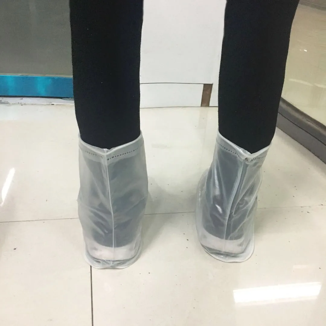 Outdoor Wear-resistant Waterproof Rain Boot Cover Pvc High-top Anti ...