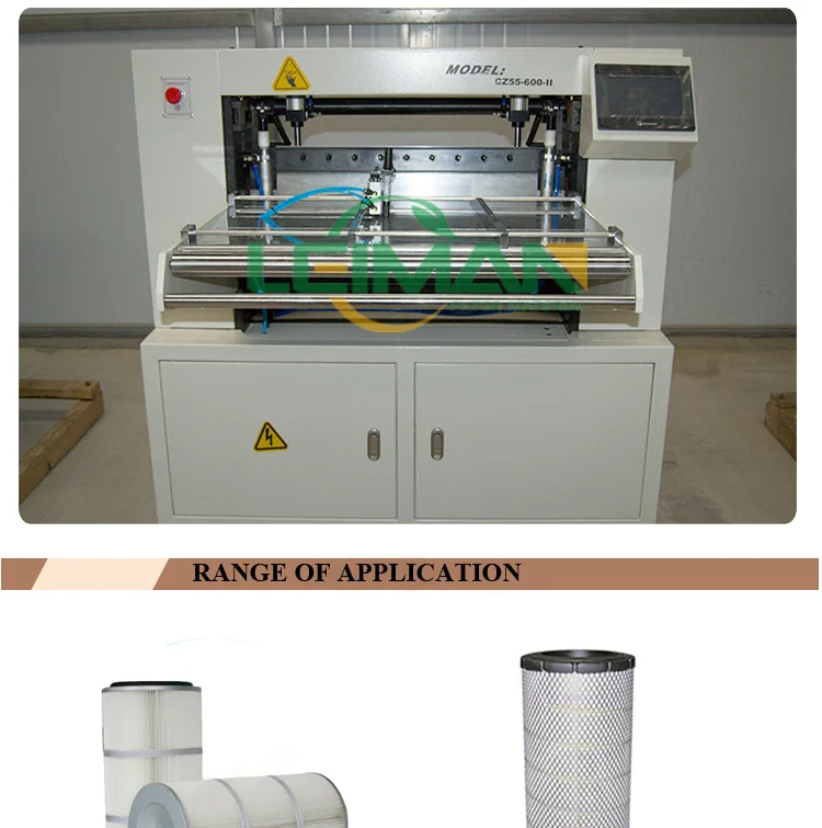 Eco Filter Making Machine Plhj-6 Full-auto Eco Filter Rotary Heat ...