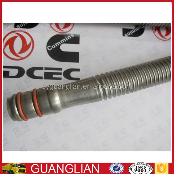 6ct Diesel Engine Auto Parts Turbocharger Oil Return Pipe 3926842 Oil ...