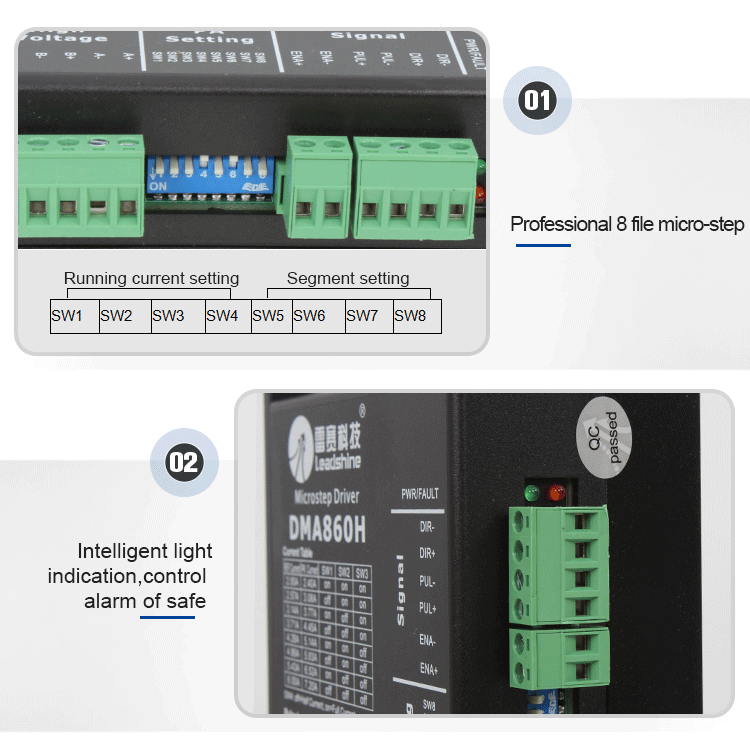 Nd2278 Leadshine Stepper Motor Controller Drive For Cnc Router - Buy ...