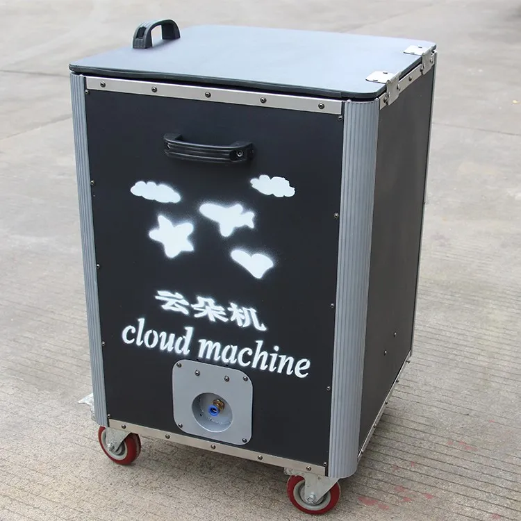 Different Shapes Cloud Making Machine Color Helium Foam Cloud Machine ...