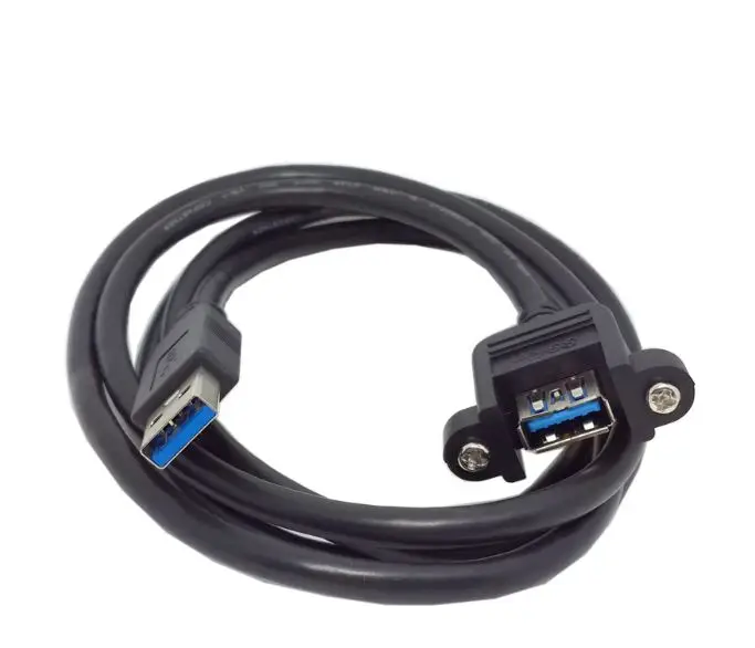 Usb 3.0 Panel Mount Female To Male A Type M/ F Extension Cable With ...