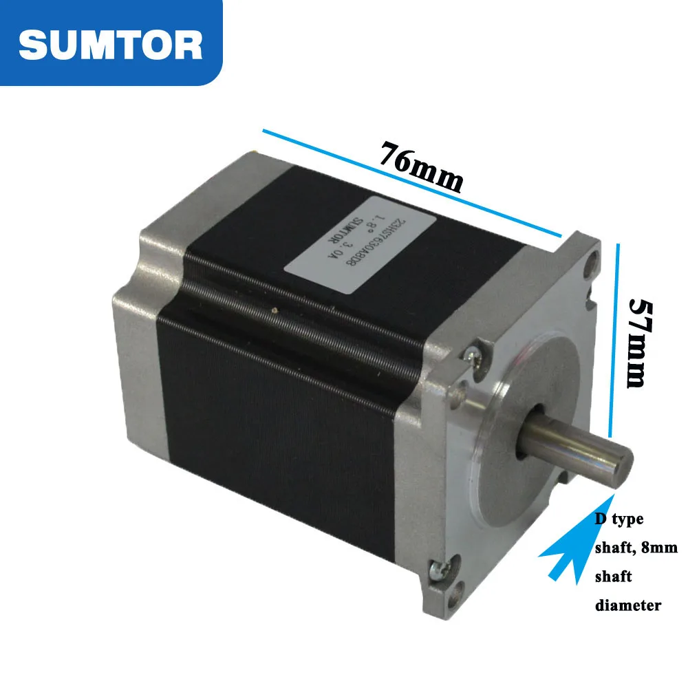 Nema 23 D 8mm Stepper Motor Driver Kit CNC 425oz-in 3a
