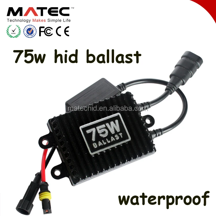 12v 24v Ac/dc Slim Hid Ballast 100w 75w 55w 35w Xenon Hid Fast Start Ballast - Buy Xenon Hid ...