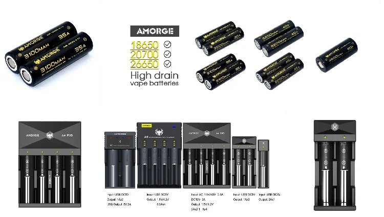 18650 Battery 18550 18350 5000mah 3400mah - Buy 18650 Battery 18550 ...