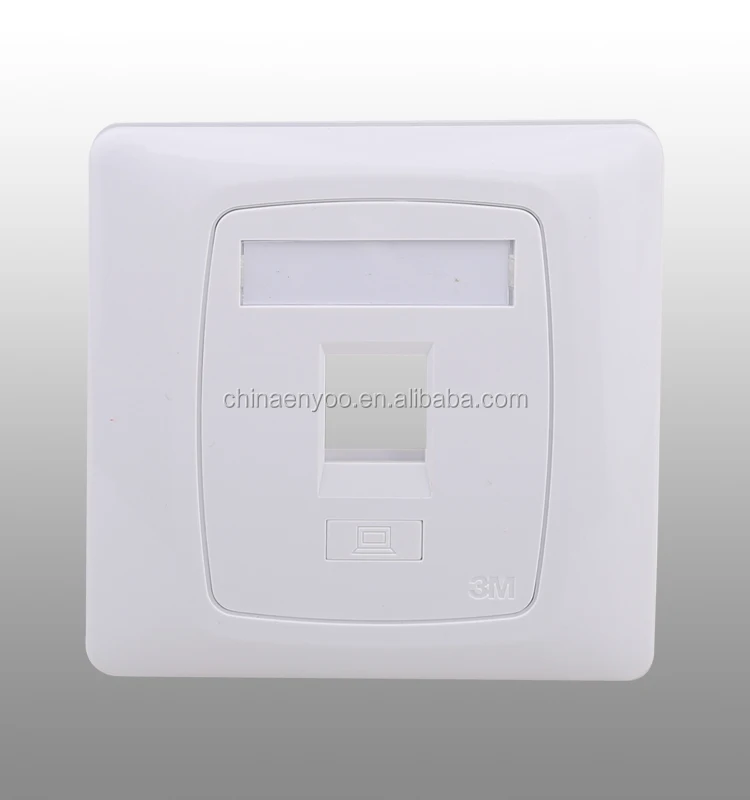 3M Network Solutions - Reliable Single Port RJ45 Faceplate