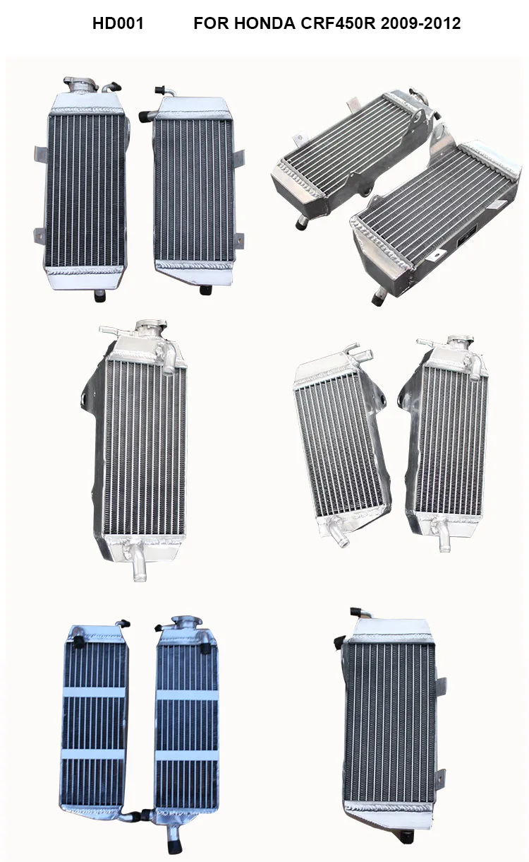 Bike Radiator Dirt Bike Aluminum Auto Racing Radiators For Honda ...