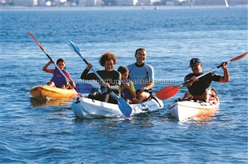 Three Person Kayak With Rudder For 300kg Load Capacity - Buy Single ...