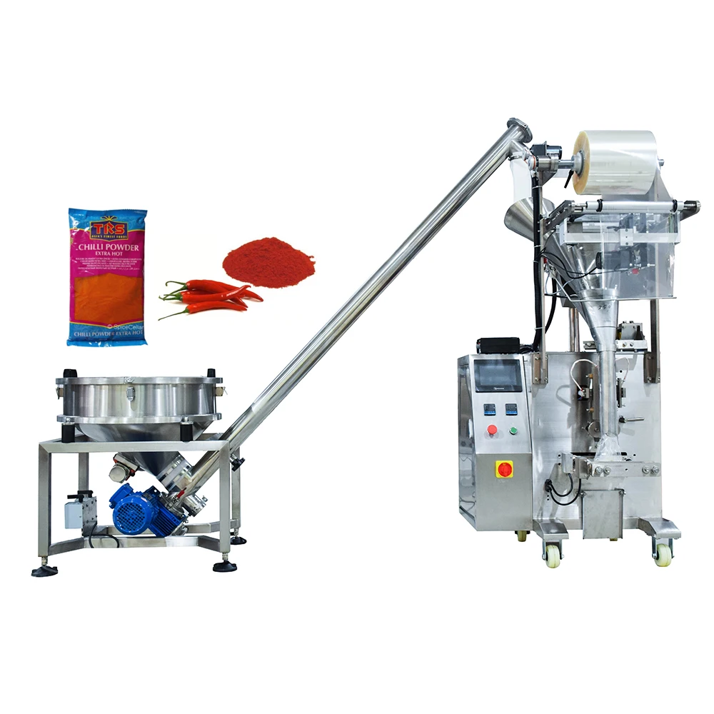 Vertical Full Automatic Small Pouch Powder Packing Machine - Buy Powder ...