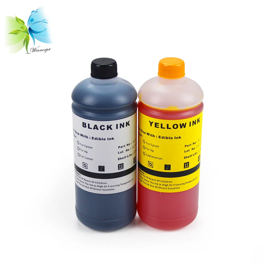 Low Price! 1000ml/bottle 6 Colors Food Grade Edible Ink For Canon Mx922 ...