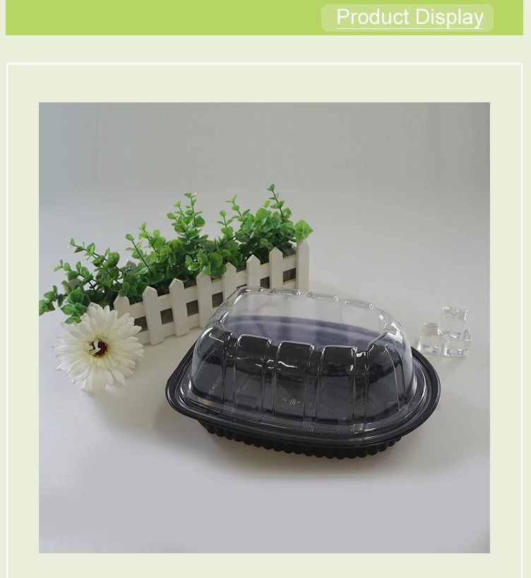 Disposable Plastic Food Container Roast Chicken Box/container With ...