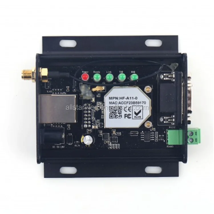 Serial Wifi Converter Rs232 Rs485 To Wireless 802.11b/g/n Server ...