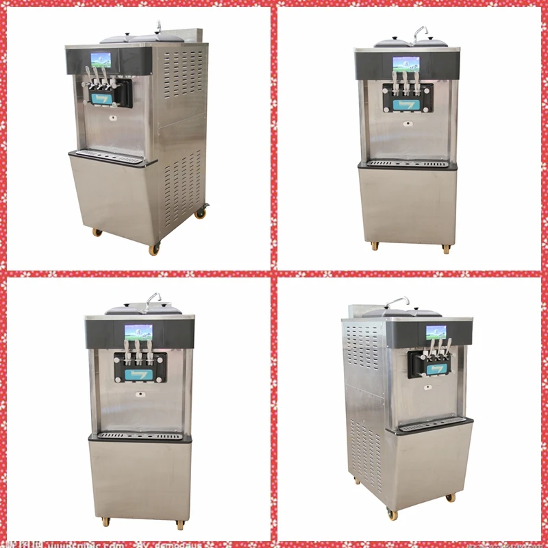 Discount Sundae Ice Cream Self Service Machine To Export,Rainbow Gelato ...