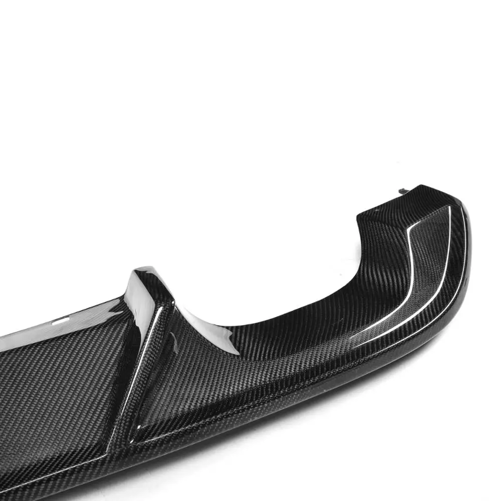 Golf7 Golfvii Carbon Fiber Rear Bumper Diffuser For Volkswagen Vw Golf ...