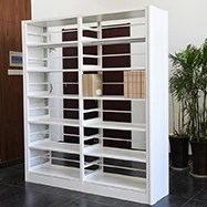 Metal Library Bookcase - Durable & Stylish Bookshelves