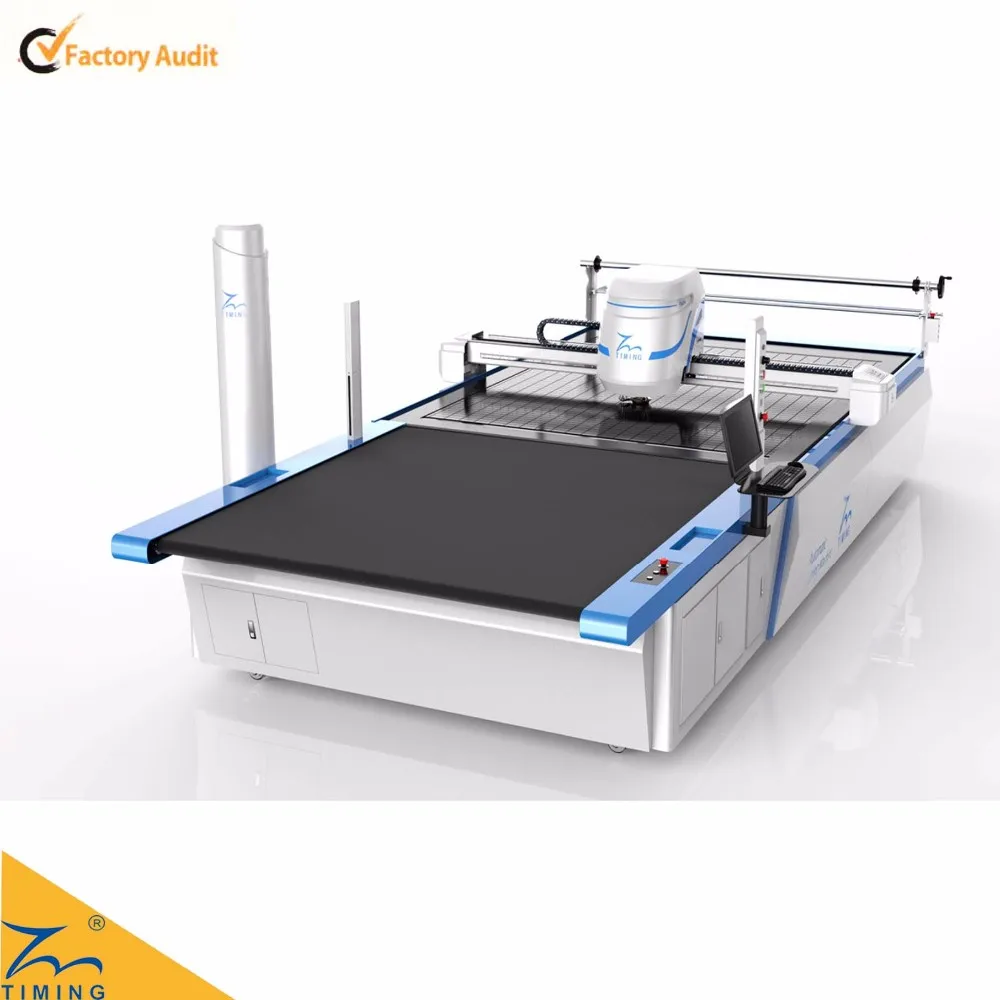 Automatic Fabric Cutting Machine For Garment Fabric Multi Layer Cutting ...