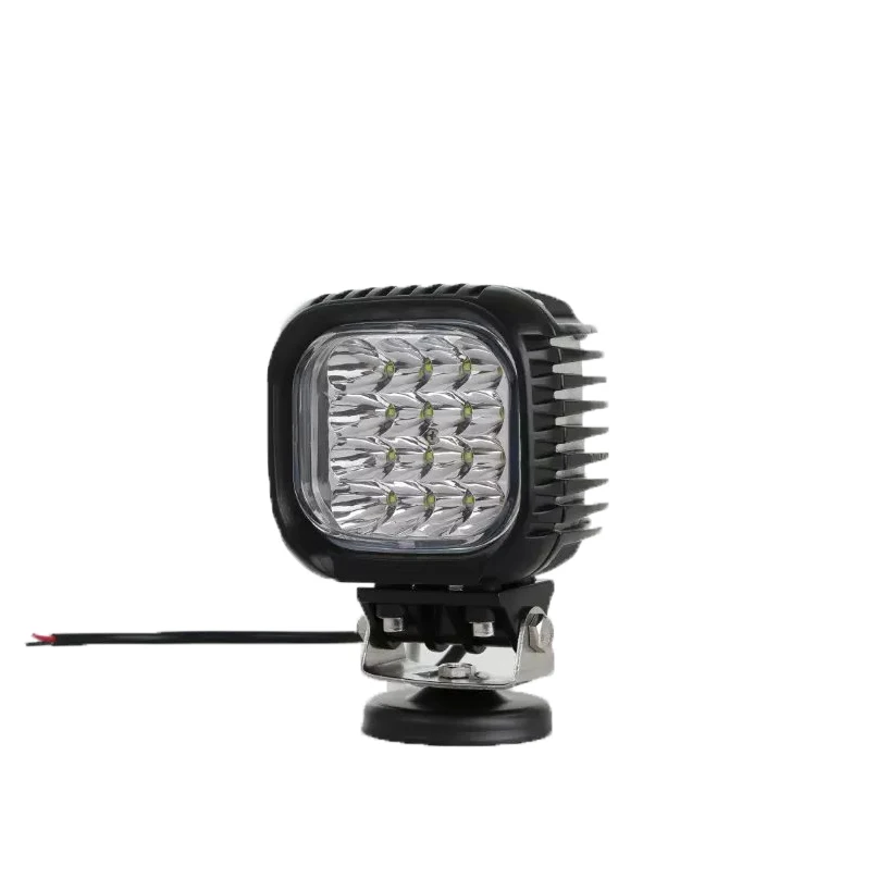 Spot Flood square 12V 48w 5 Inch Flush Mount Led Work Light bar 6000k ...