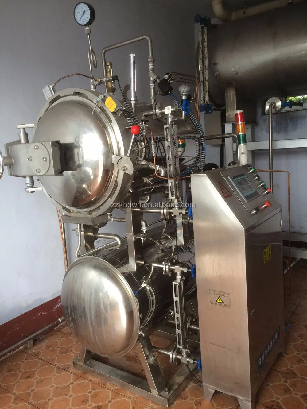 oem retort harga/uap harga mesin retort uap harga