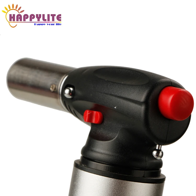 Portable Butane Gas Torch with Adjustable Flame for Cooking