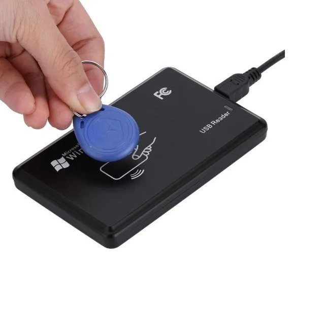 125khz ID Card Reader Writer Copier Duplicator USB Sensor
