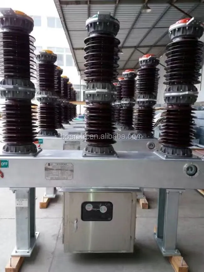 Zw7-40.5 33kv 35kv 36kv 38kv 40.5kv 3 Pole Porcelain Pole 1000a 1600a ...
