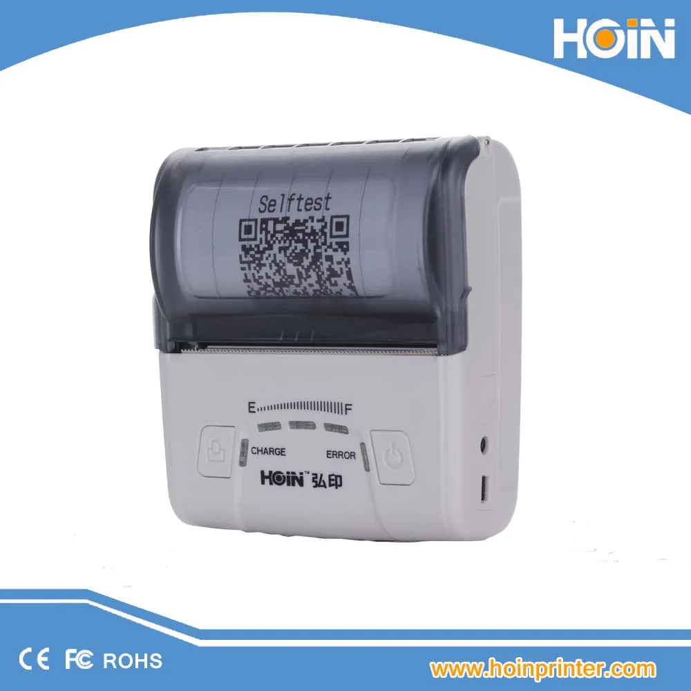80mm Handheld Mini Receipt Printer Bt Usb Hoin New Model Hop-e300 - Buy 80mm Handheld Printer ...