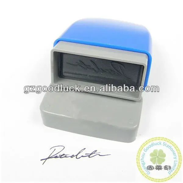 Fashion Signature and Facsimile Pre Inking Stamp for Office