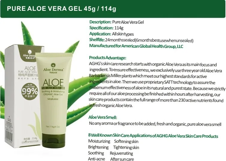 Nature Gel,Pure Aloe Vera Gel 114g,Soothing And Moisturizing Gel - Buy ...