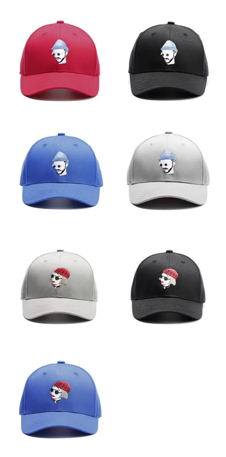 Plastic Snapback Closure Simple Multi Color Customised Baseball Cap ...