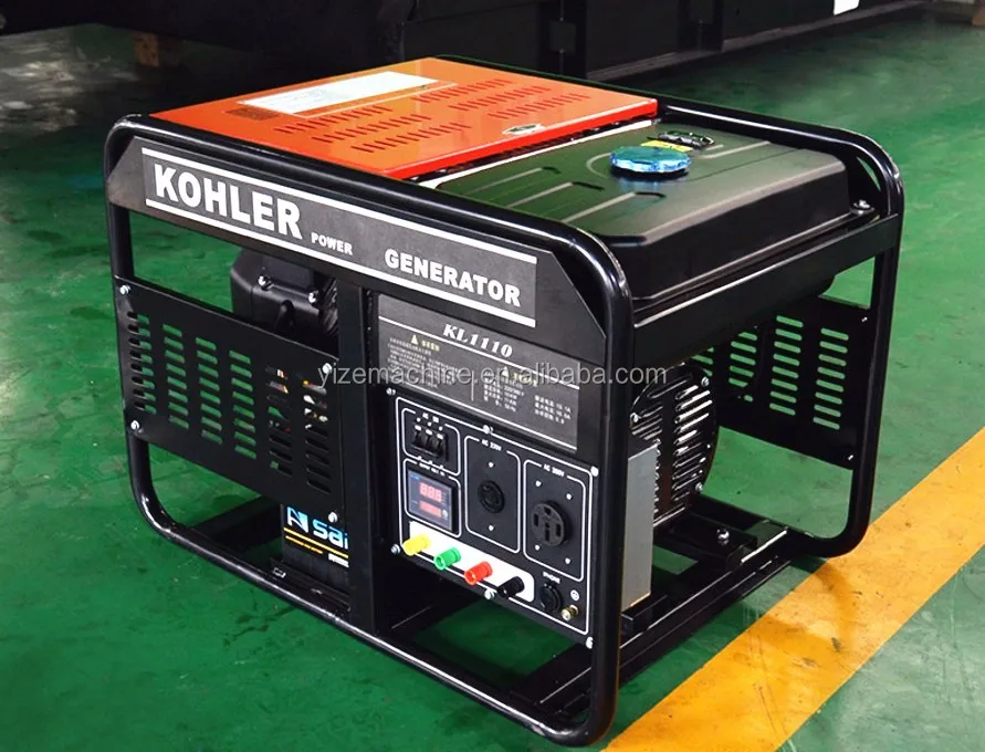 Low Rpm 5 10 7.5 Kva Gasoline Generator 220v 1kw Small Gasoline Dynamo ...