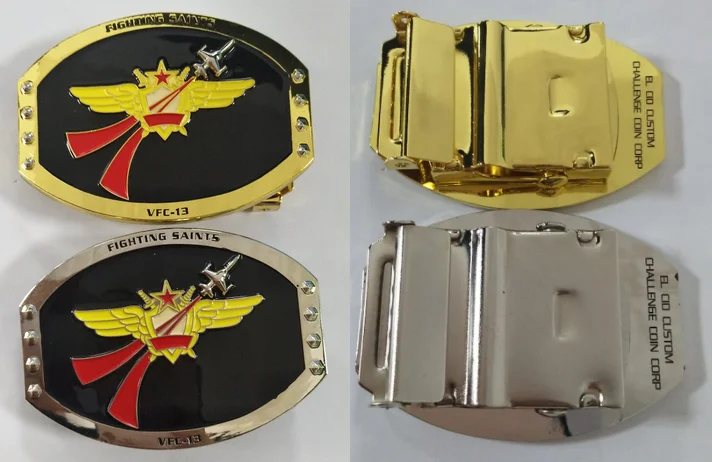 Custom Design 3d Logo Metal Men Gold Belt Buckles For Promotional - Buy ...