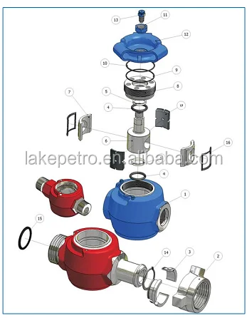 FMC WECO UTL Plug Valve and Repair Kit - Reliable Well Drilling Tools