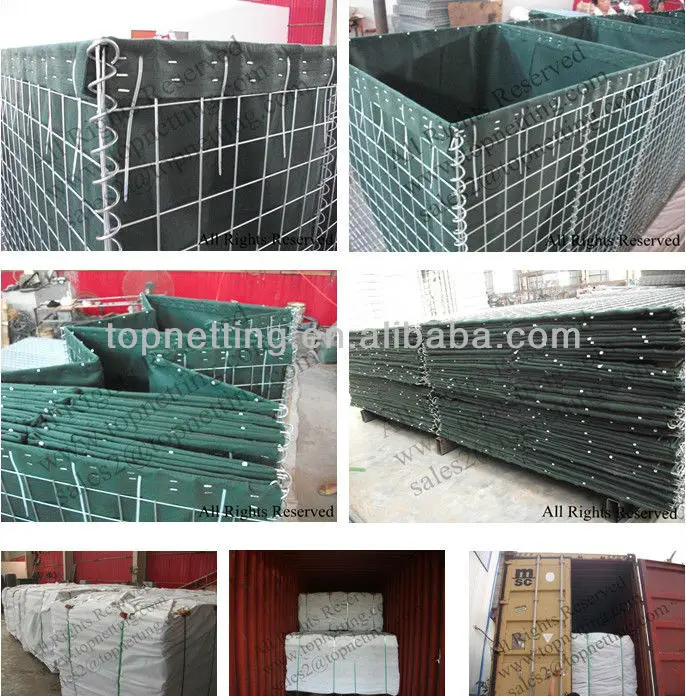 Pakistan Hesco Barrier/bag/bastion/ Blast Wall (direct Factory) - Buy ...