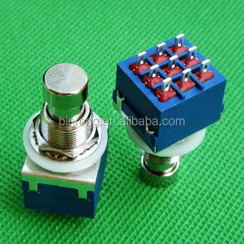 3pdt Stomp Foot Pedal Swith Push Button Stomp Switch,Rohs - Buy Stomp ...