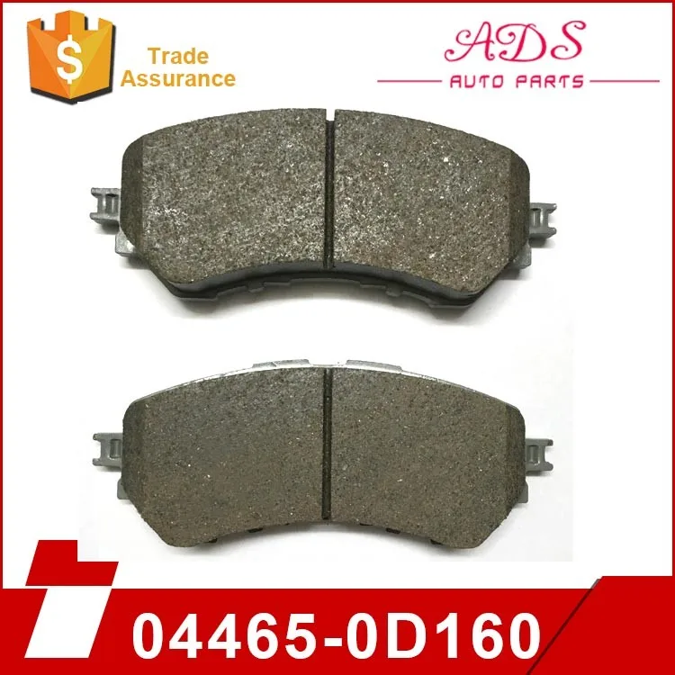 04465-0D160 Brake Pads for Japanese Vios - Reliable Performance