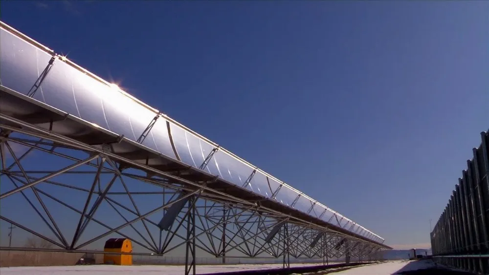 High Level Solar Collector Mirror for Concentrating Solar Power Systems