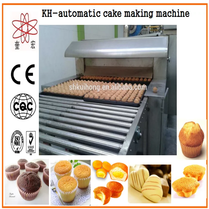 High-capacity Automatic Cake Making Machine,Sponge Cake Maker - Buy ...