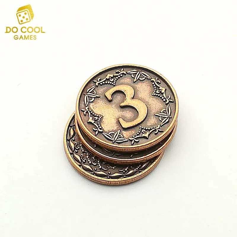 Do Cool Games - Customized Metal Tokens for Board Games